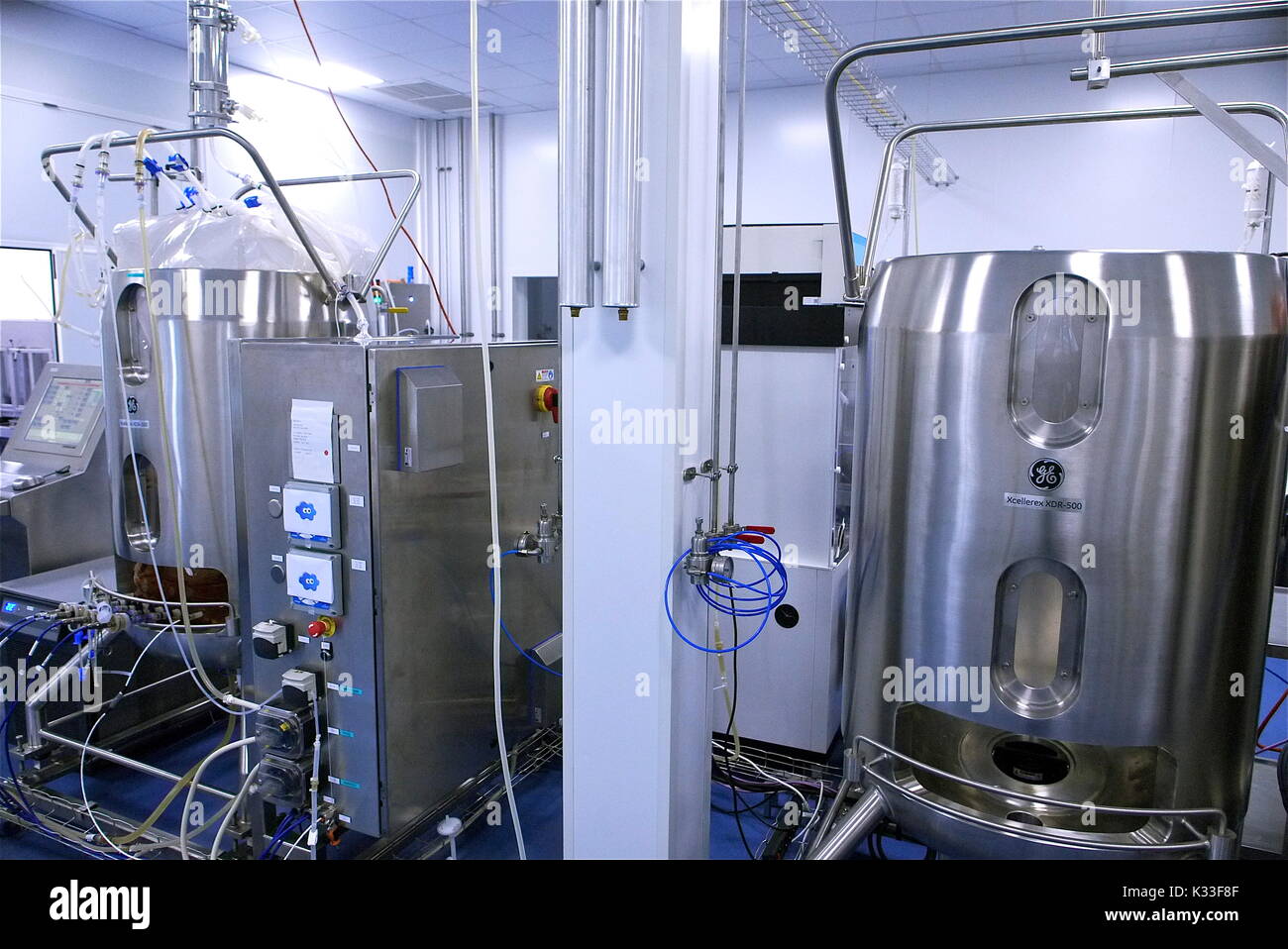 Opening of Amoeba laboratory, in Chassieu, France Stock Photo - Alamy