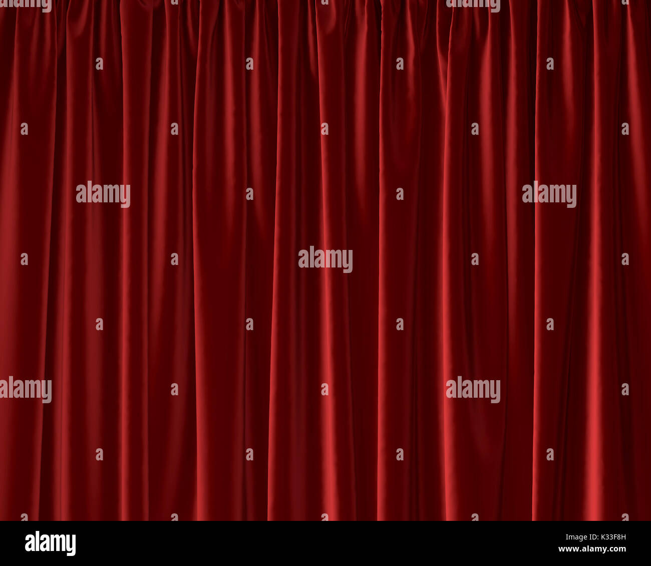Red theatre entertainment event curtain. 3D Rendering Stock Photo - Alamy