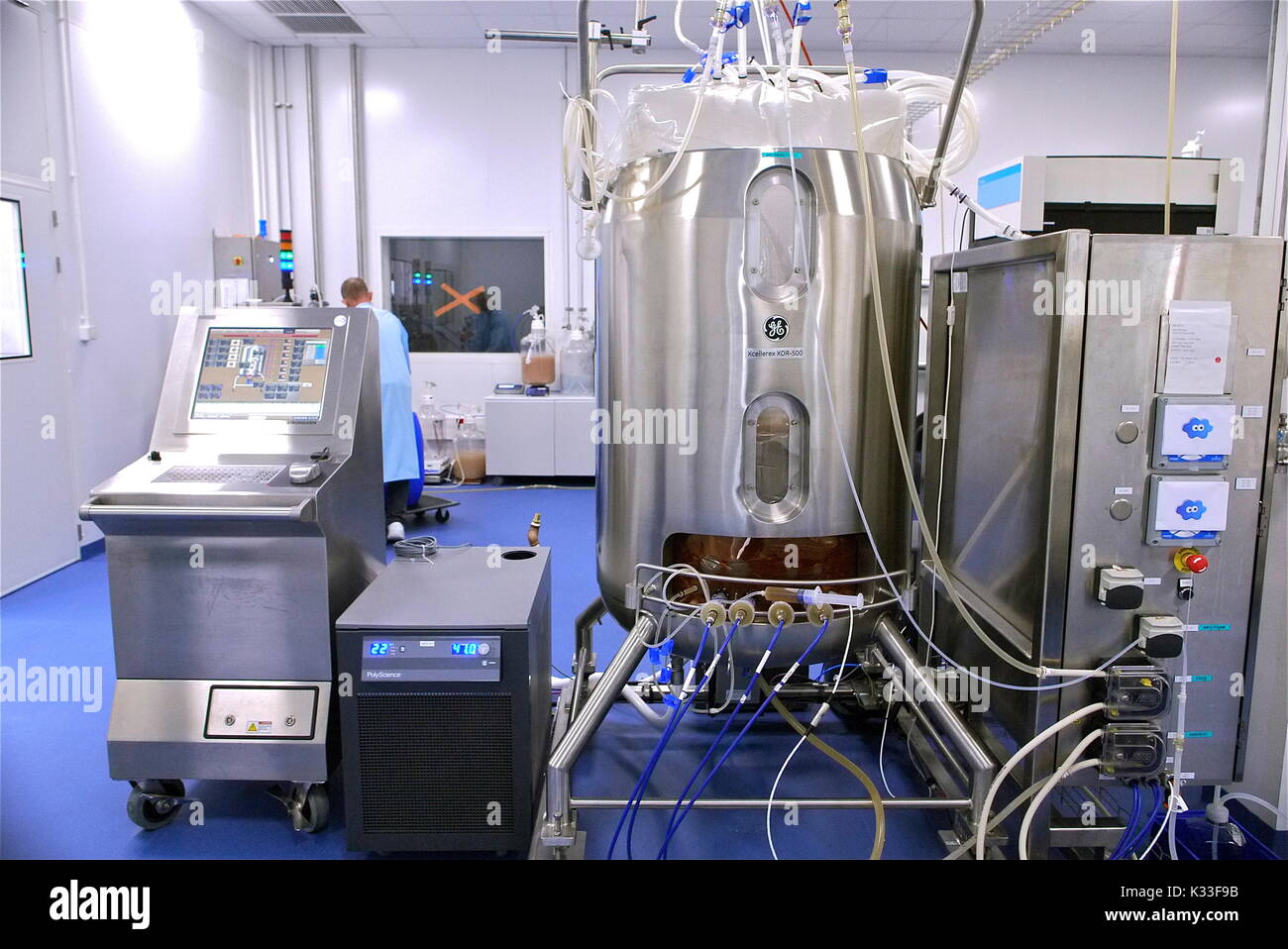 Opening of Amoeba laboratory, in Chassieu, France Stock Photo - Alamy