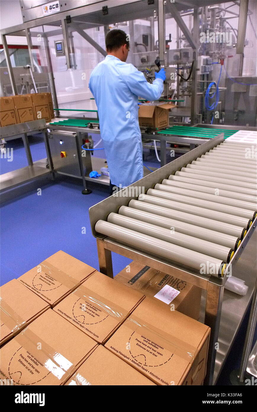 Opening of Amoeba laboratory, in Chassieu, France Stock Photo - Alamy