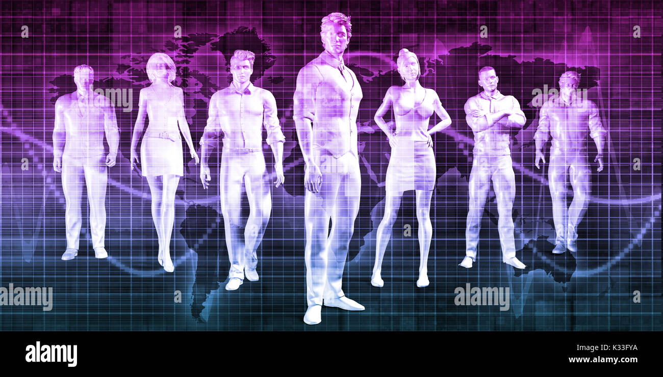 Global Business Team Standing Together Prepared Concept Stock Photo - Alamy