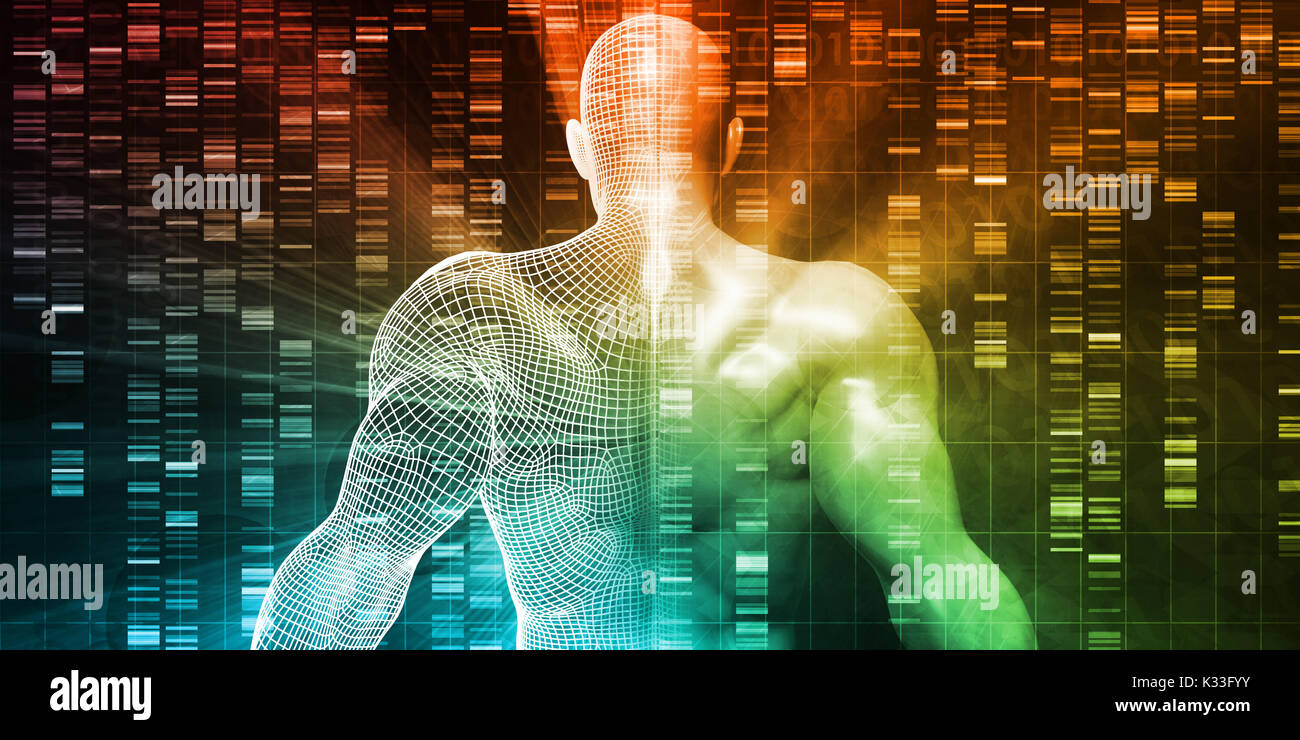 DNA Sequencing or Sequence as a Science Abstract Stock Photo - Alamy