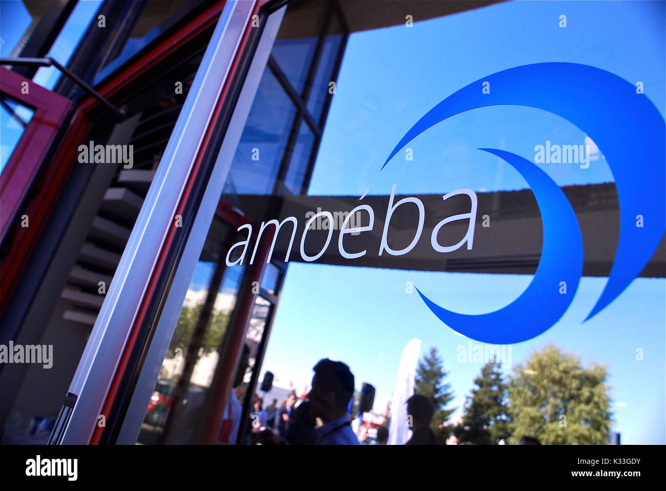 Opening of Amoeba laboratory, in Chassieu, France Stock Photo - Alamy
