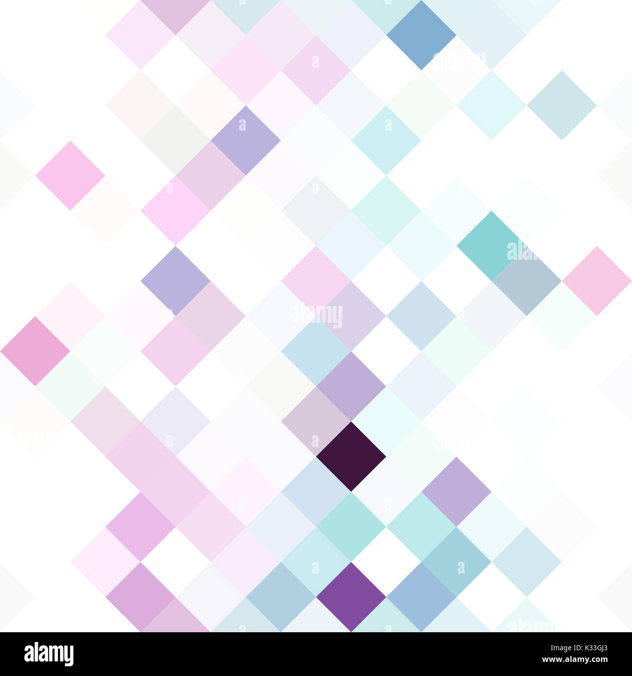 Seamless Website Background With Cube Squares Art Stock Photo - Alamy