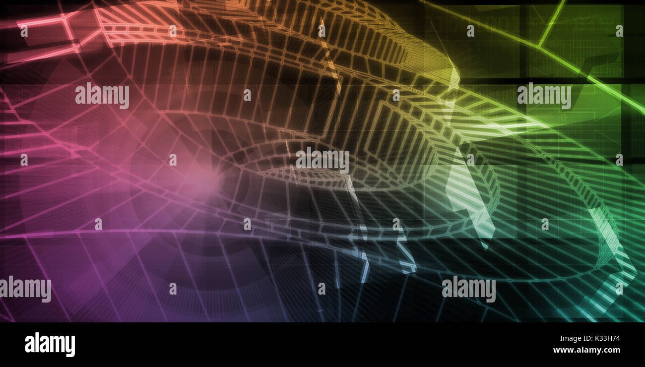 Creative Industry and Emerging Technology in Science Field Stock Photo ...