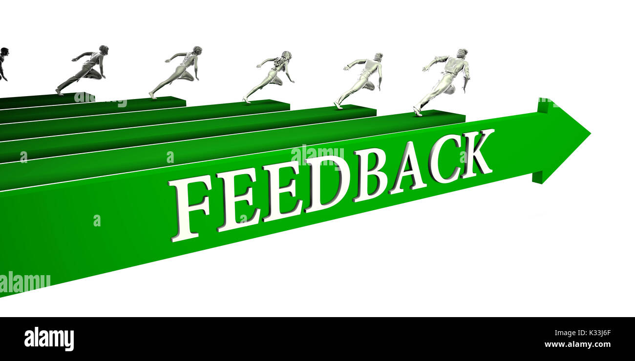 Feedback Opportunities as a Business Concept Art Stock Photo - Alamy