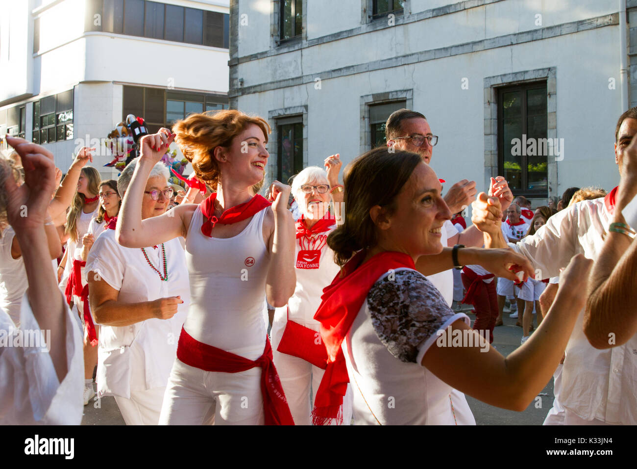 Woman in traditional basque dress hi-res stock photography and images ...