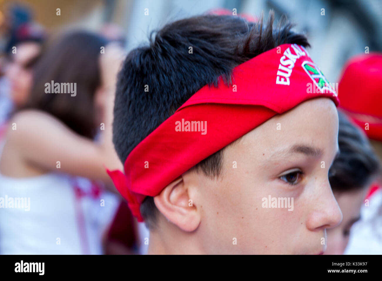 Woman in traditional basque dress hi-res stock photography and images ...