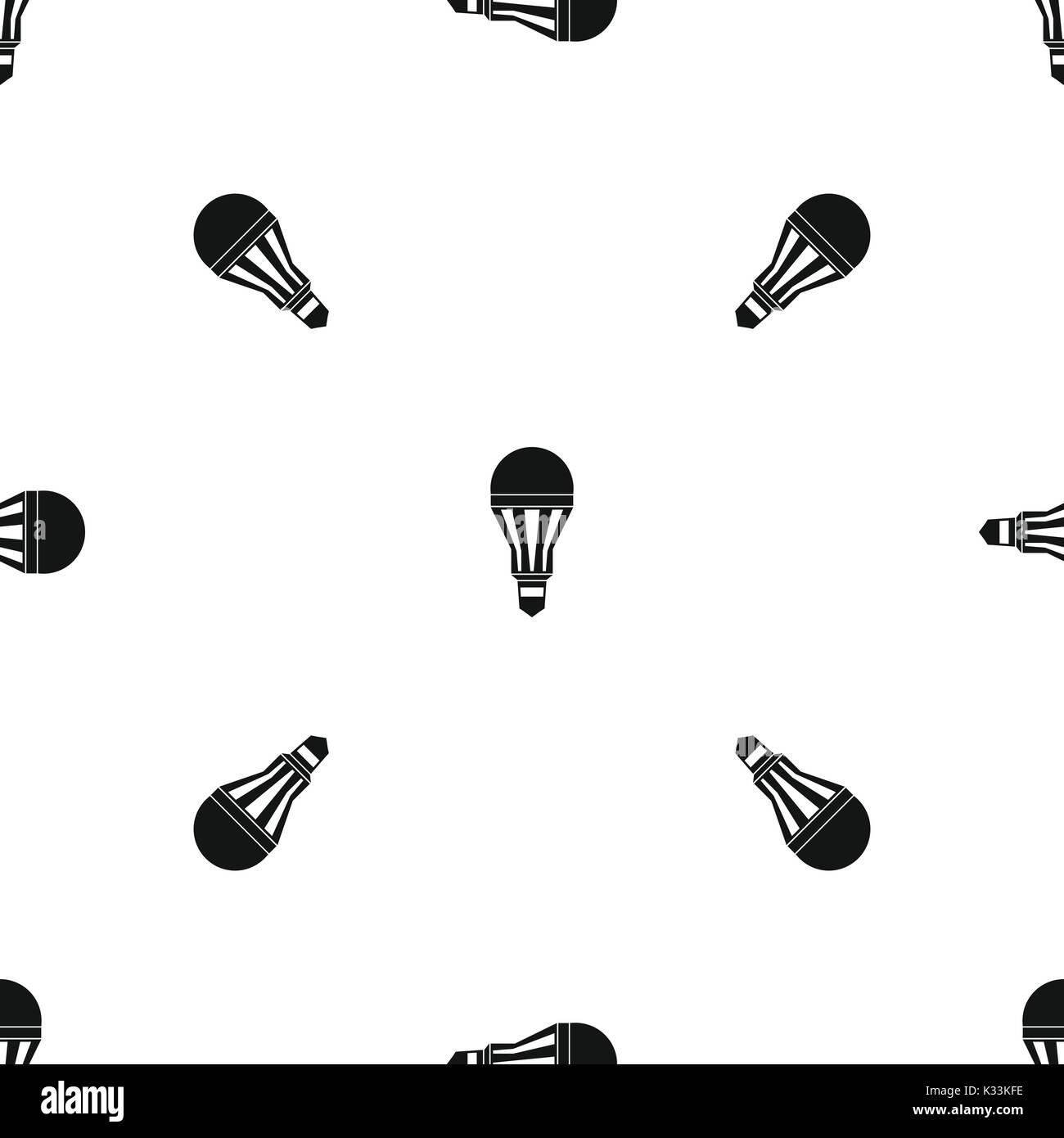 Wallpaper light bulb electric fluorescent Black and White Stock Photos ...
