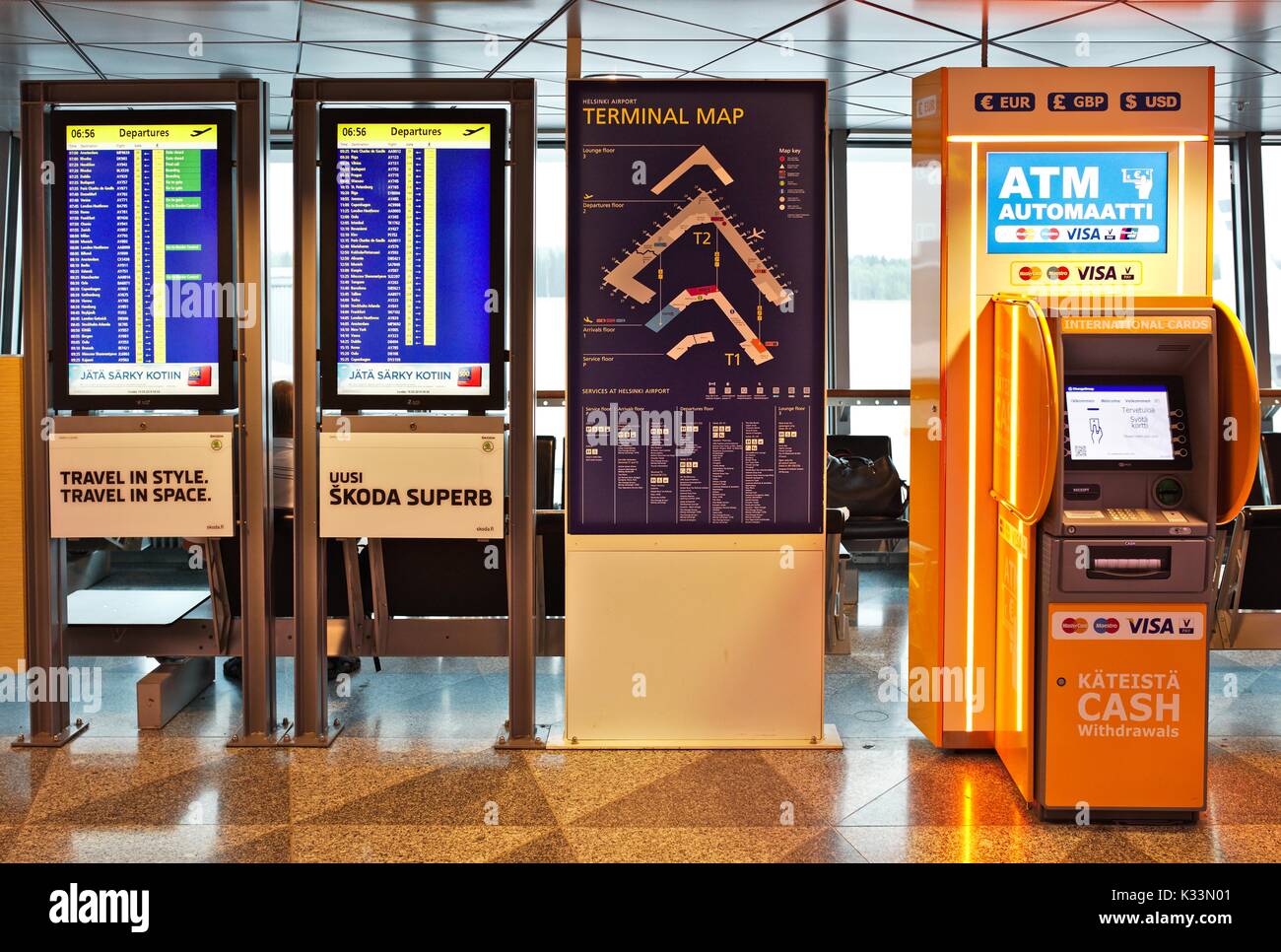 Helsinki airport hi-res stock photography and images - Alamy