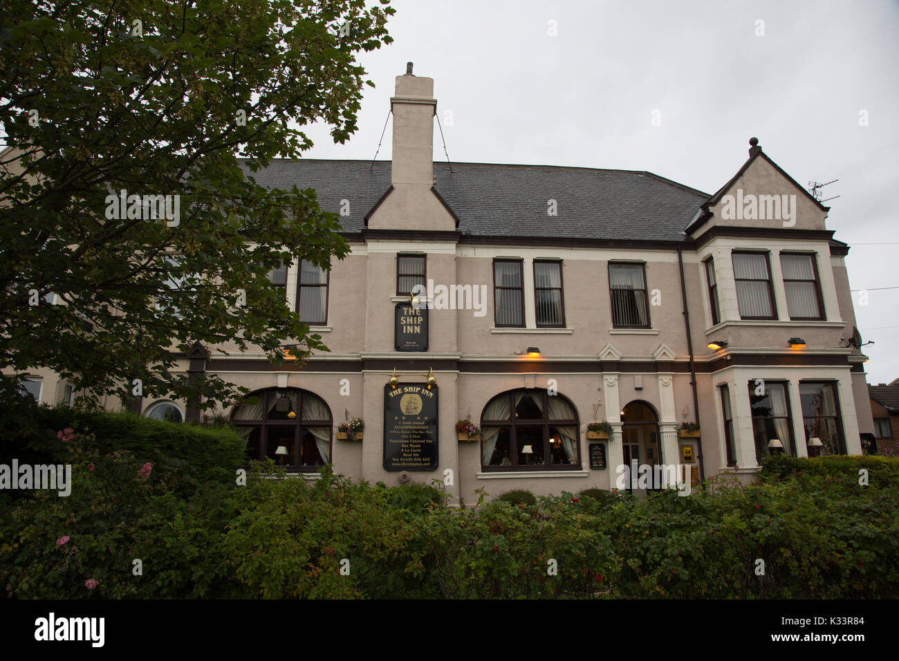The Ship Inn, Hesleden, County Durham, England, UK Stock Photo - Alamy
