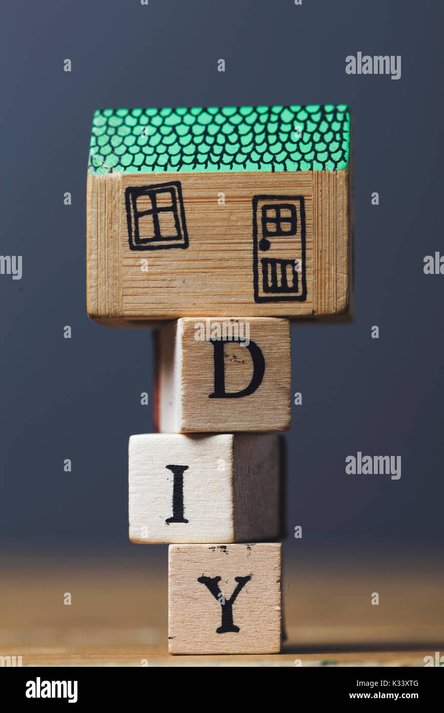 Diy word hi-res stock photography and images - Alamy