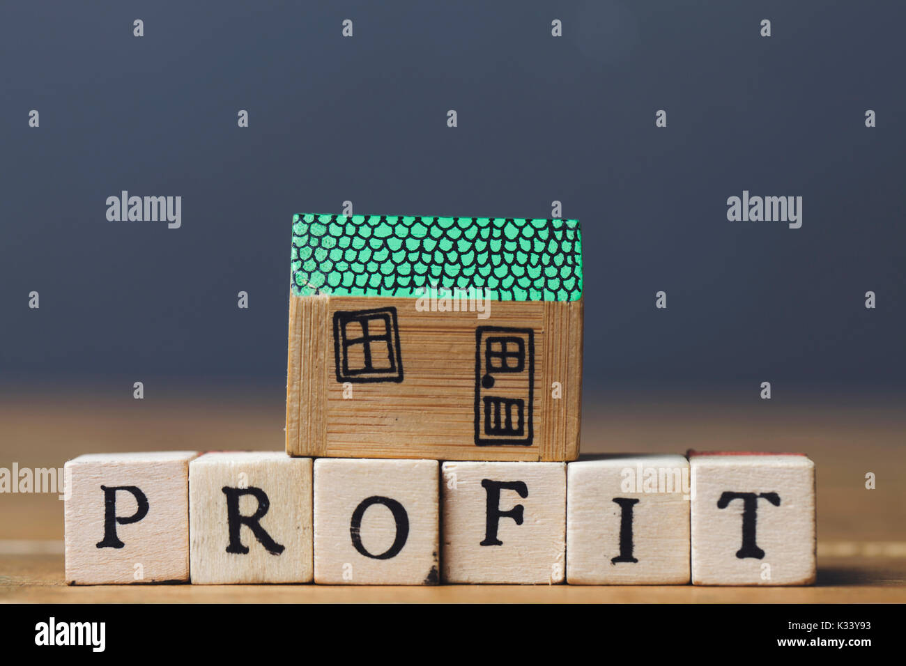 Profit word hi-res stock photography and images - Alamy