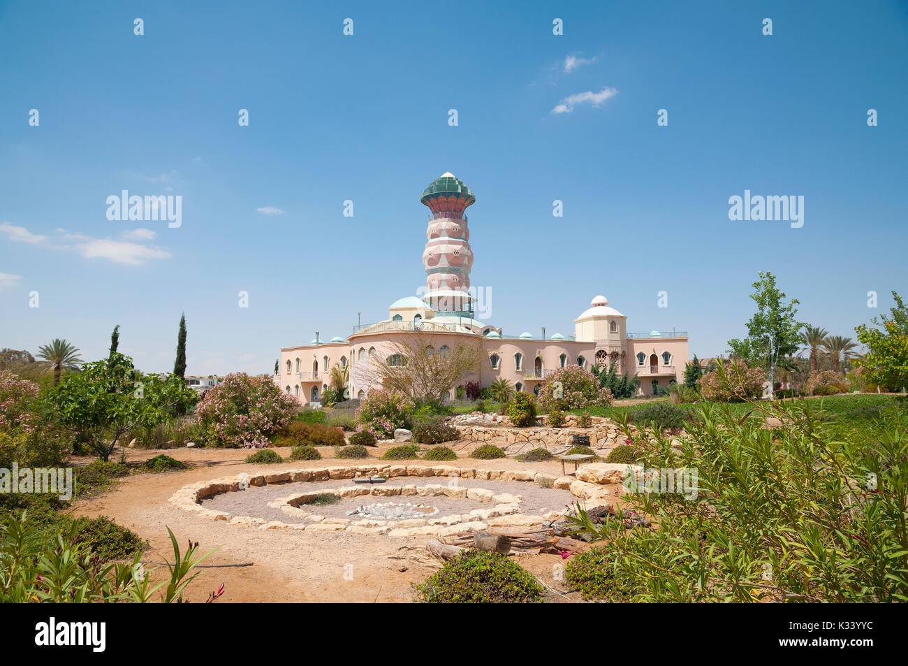 Kibbutz Neot Smadar, Oasis Stock Photo - Alamy