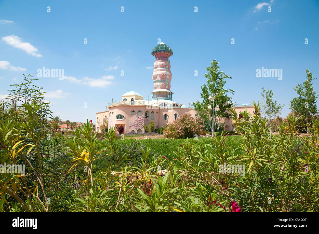 Kibbutz Neot Smadar, Oasis Stock Photo - Alamy