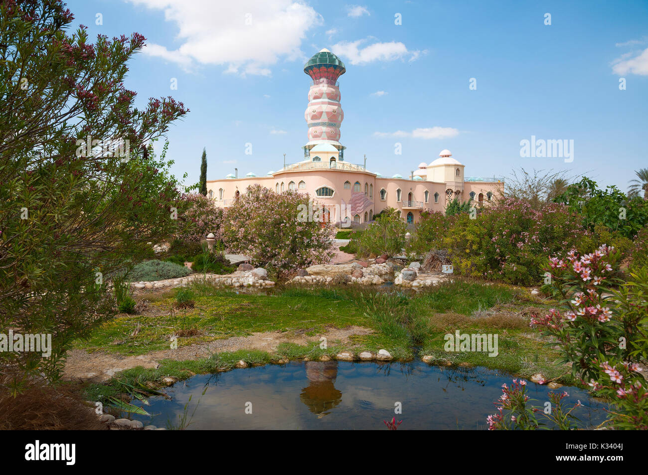 Kibbutz Neot Smadar, Oasis Stock Photo - Alamy