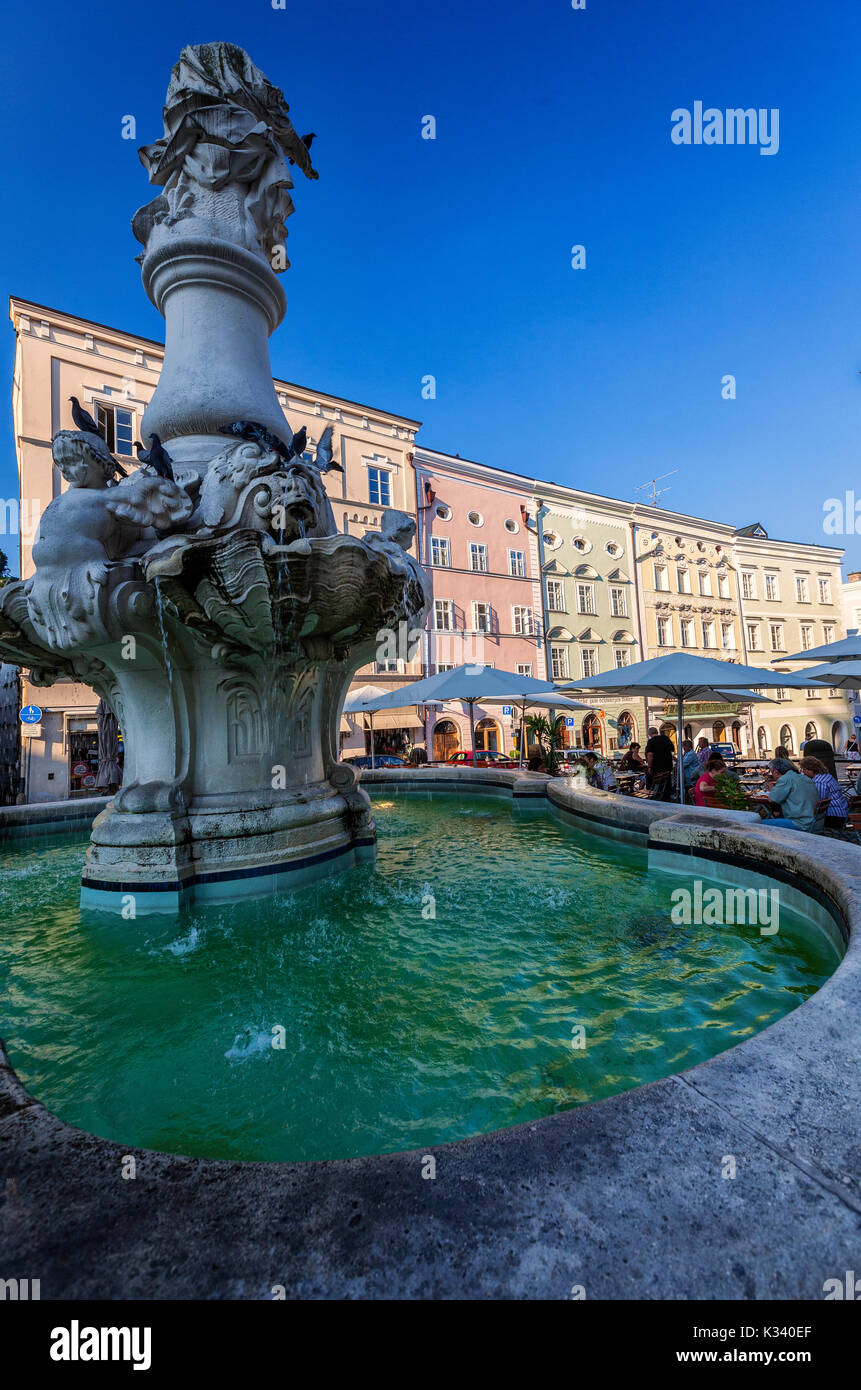 Passau statue fountain hi-res stock photography and images - Alamy