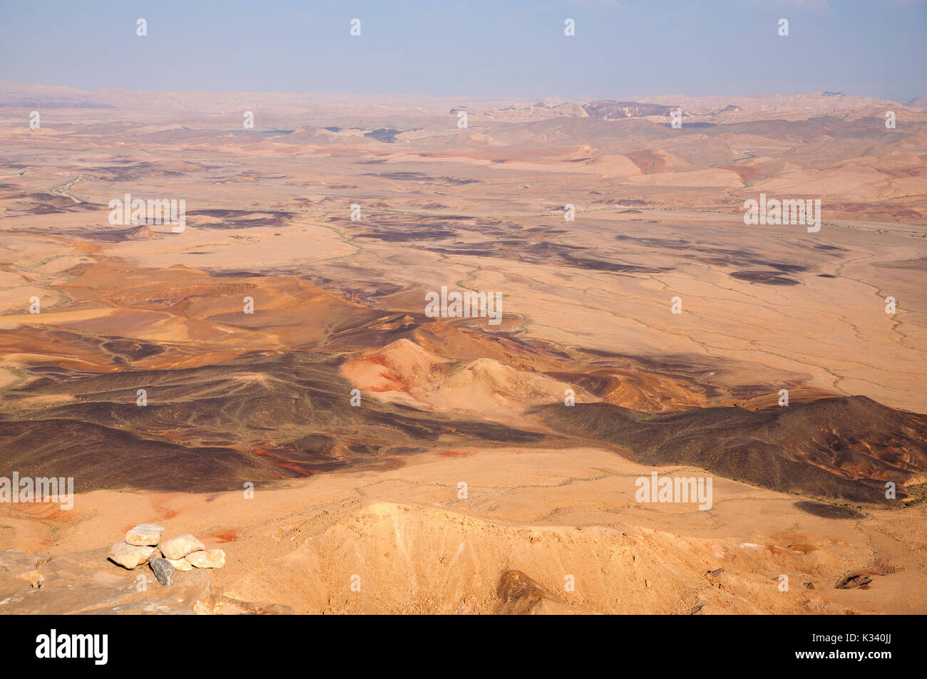 The Ramon Crater, Israel desert Stock Photo - Alamy