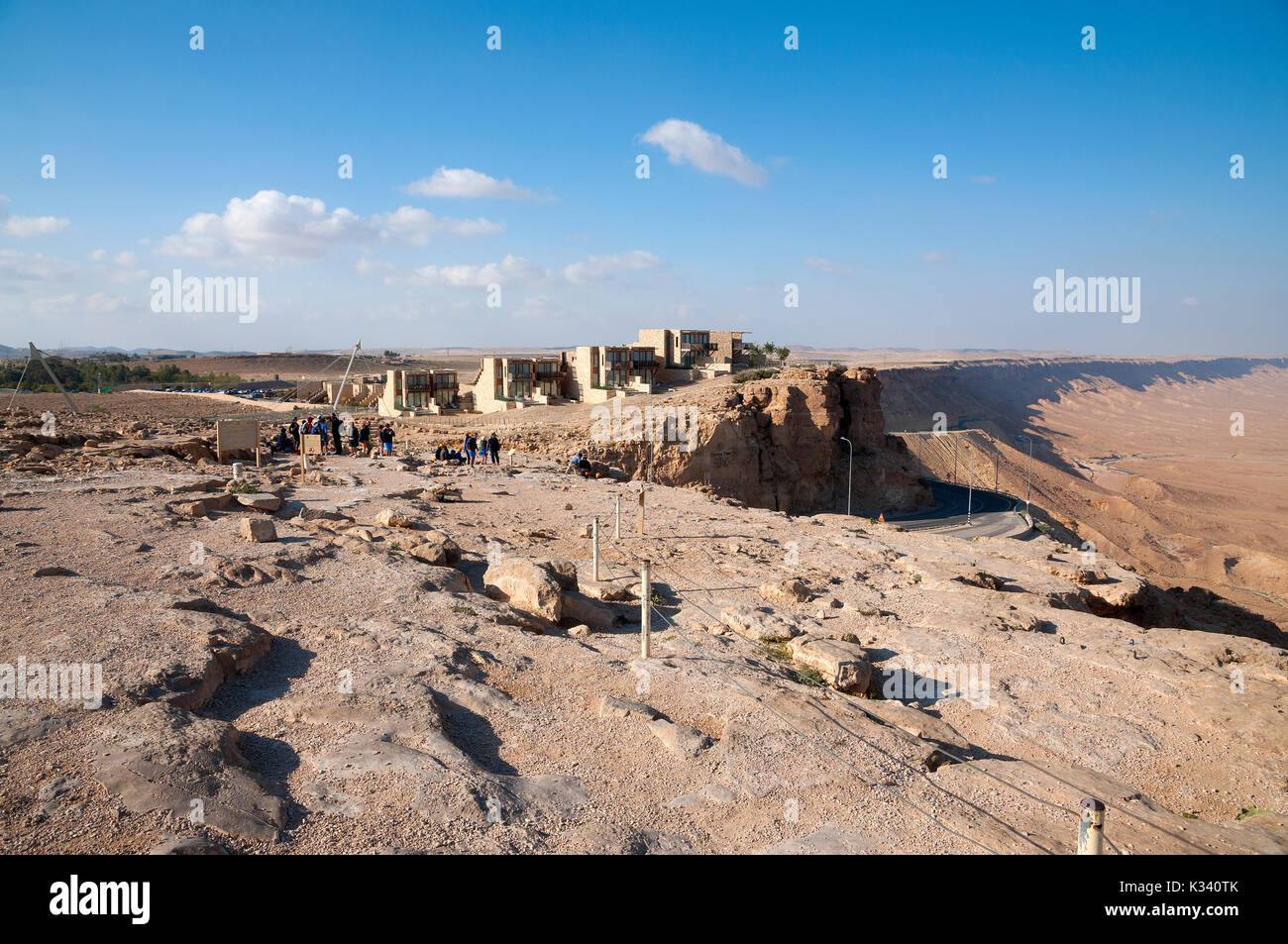 The Ramon Crater, Israel desert Stock Photo - Alamy