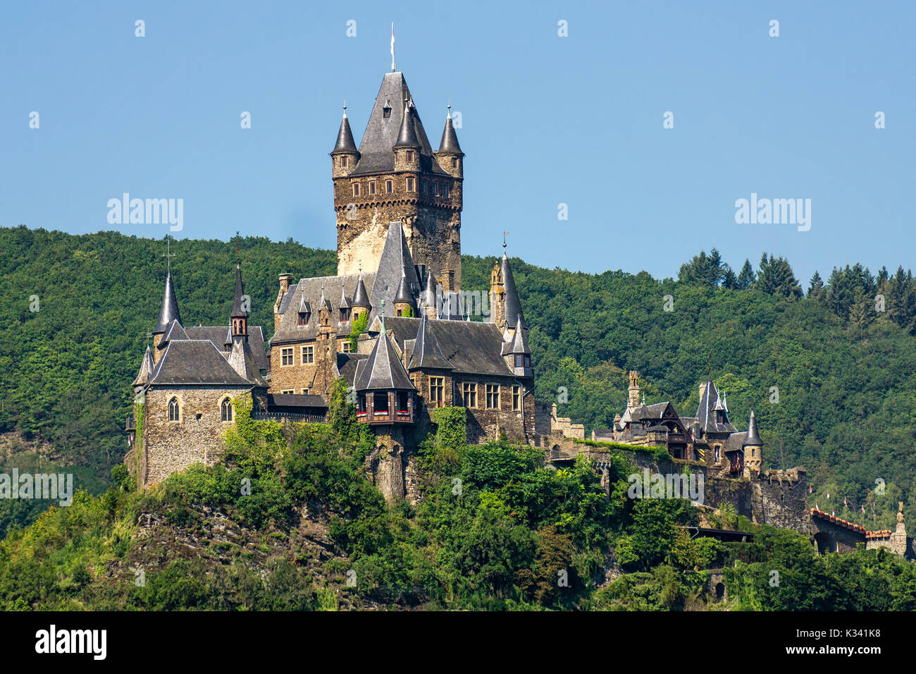 Reichsburg Cochem. Cochem, Germany Stock Photo - Alamy