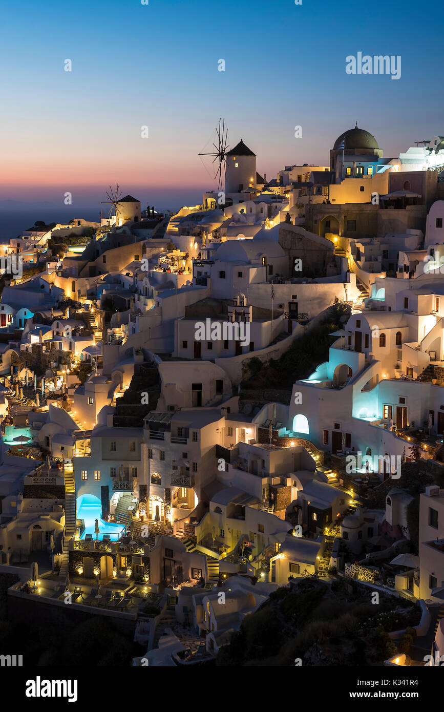 OIa, Santorini island, Greece Stock Photo - Alamy