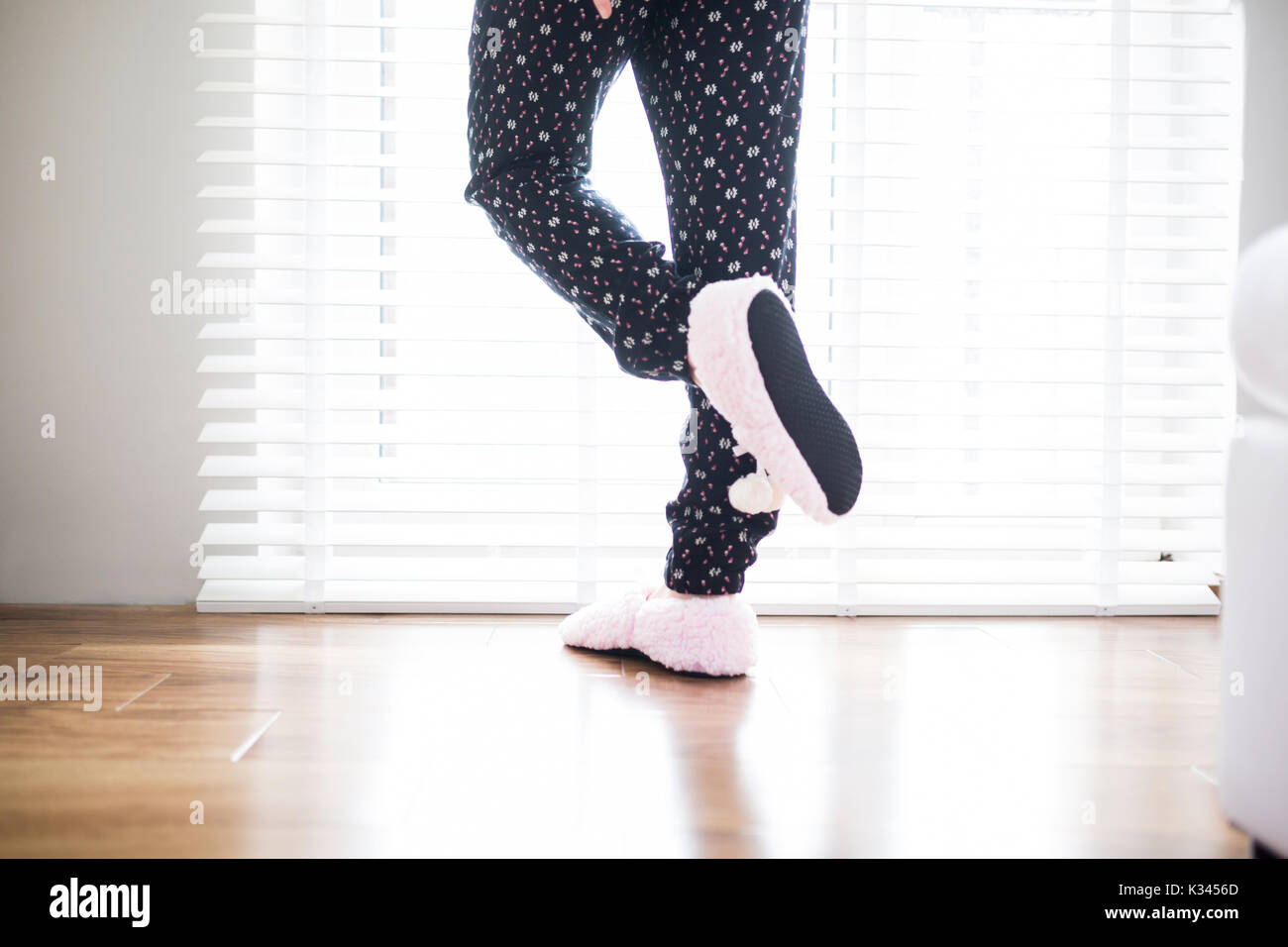 Person standing on floor hi-res stock photography and images - Alamy