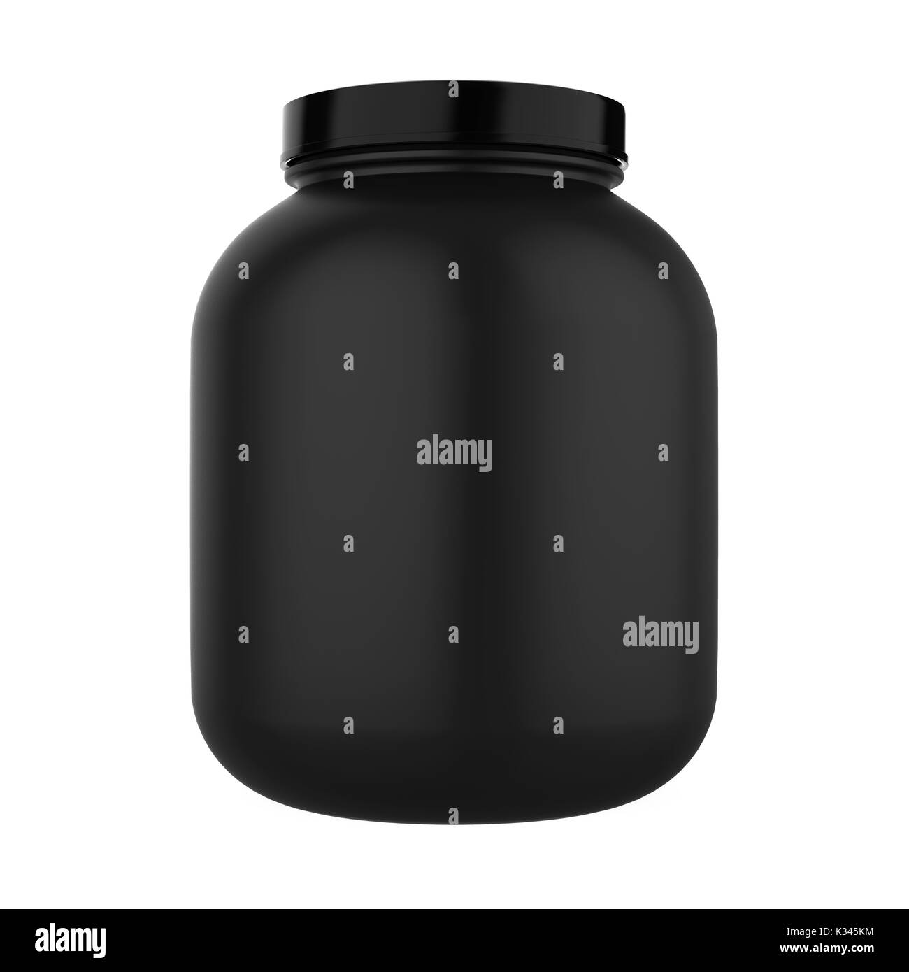 Protein supplement jar fitness Black and White Stock Photos & Images ...