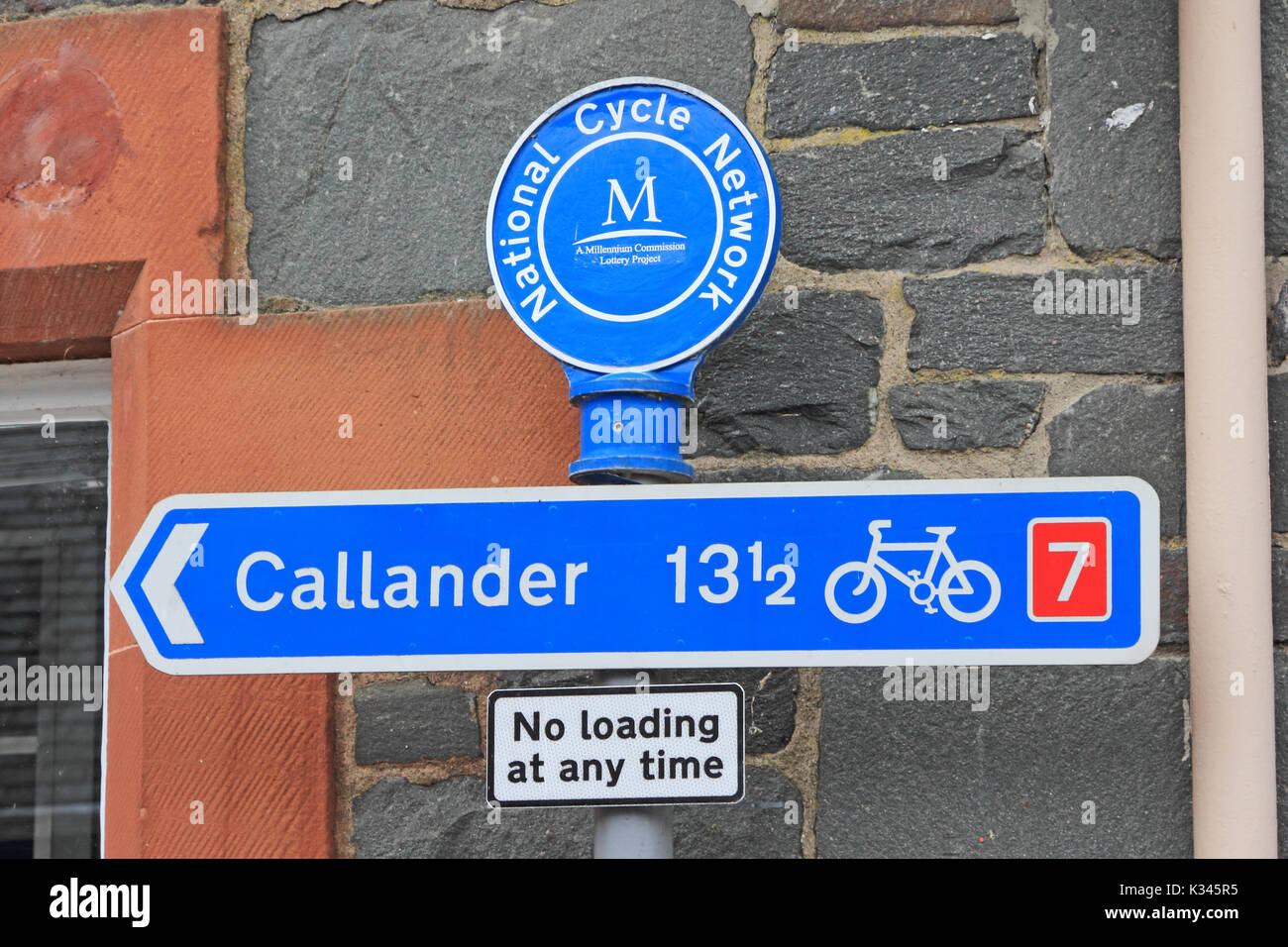 National cycle network and scotland hi-res stock photography and images ...