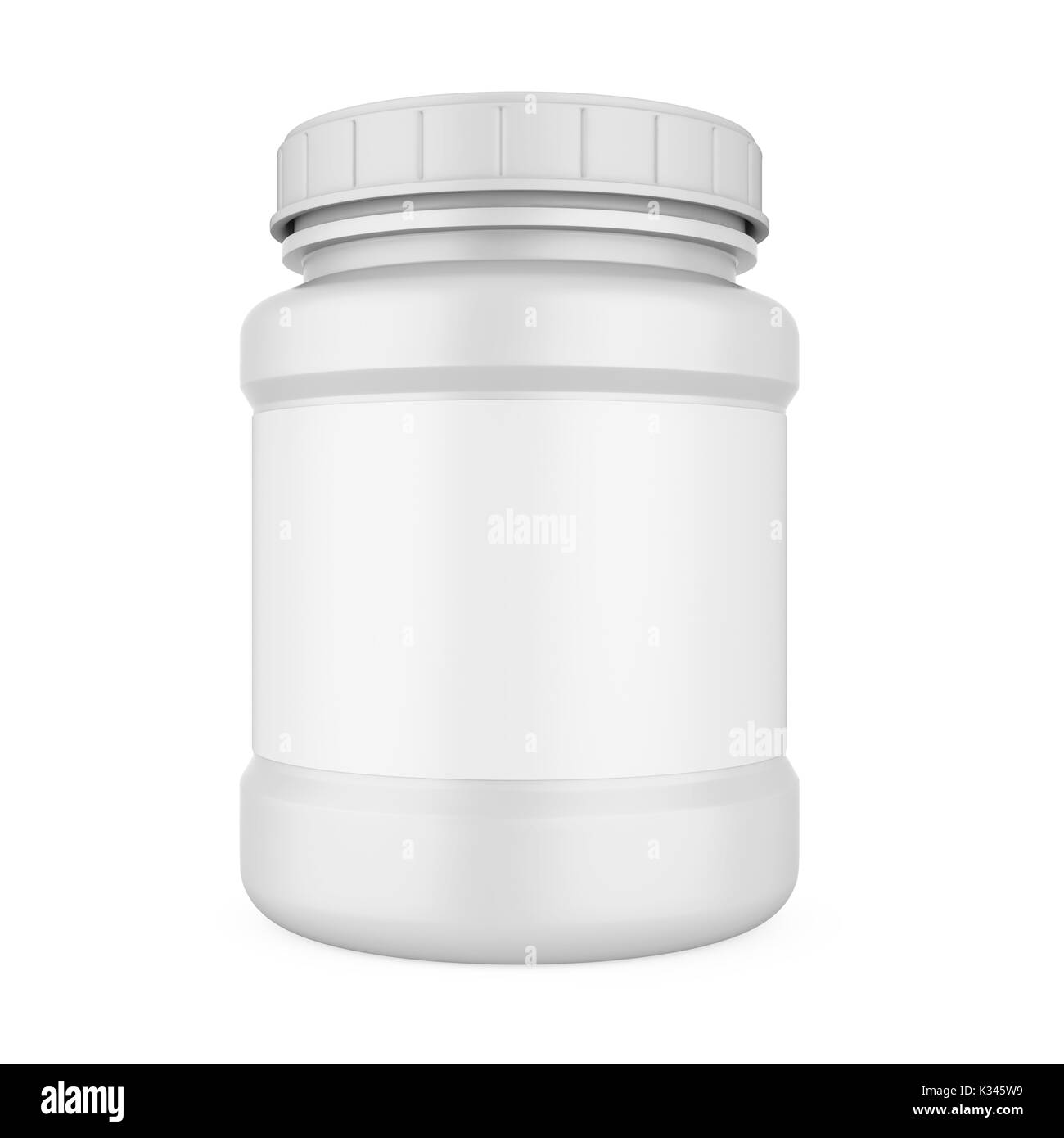 Protein supplement jar fitness Black and White Stock Photos & Images ...