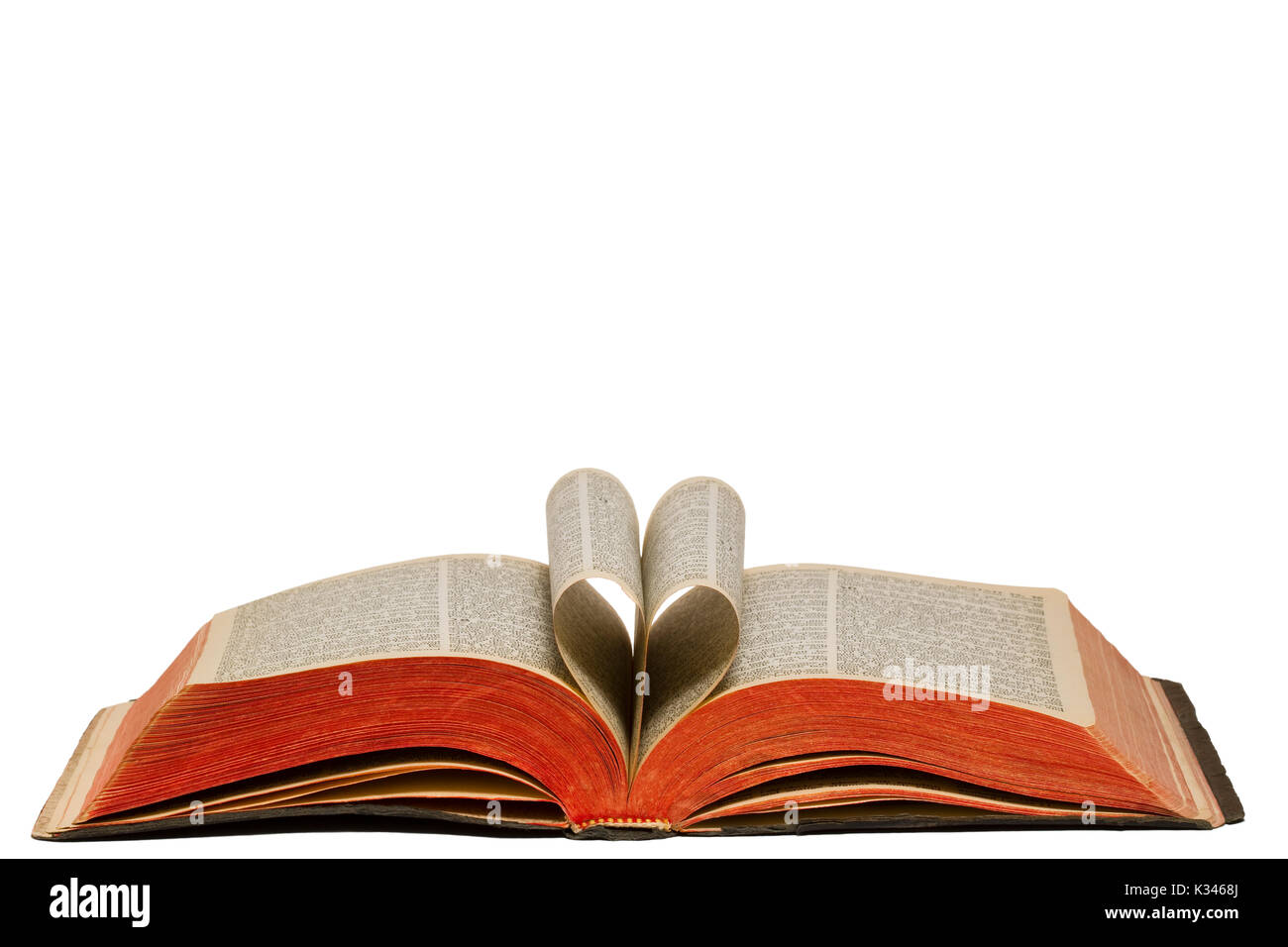 Holy Bible Heart Stock Photo - Alamy