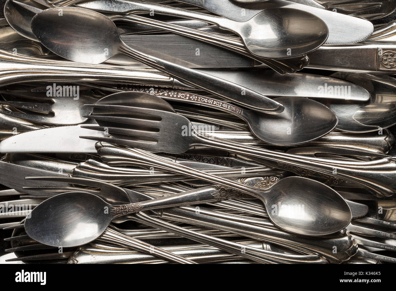 Silver Spoon High Resolution Stock Photography and Images - Alamy