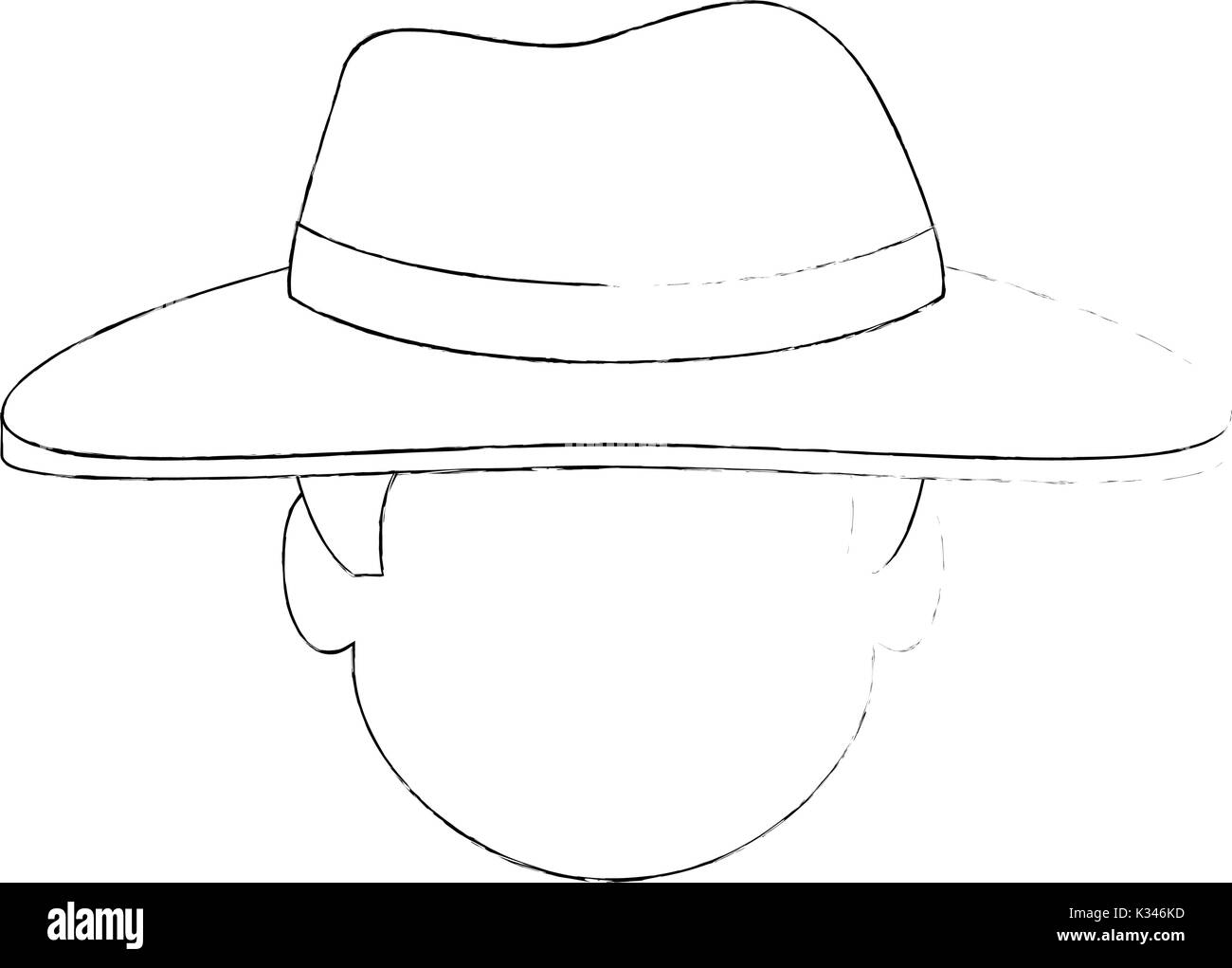 Cute job character Black and White Stock Photos & Images - Alamy