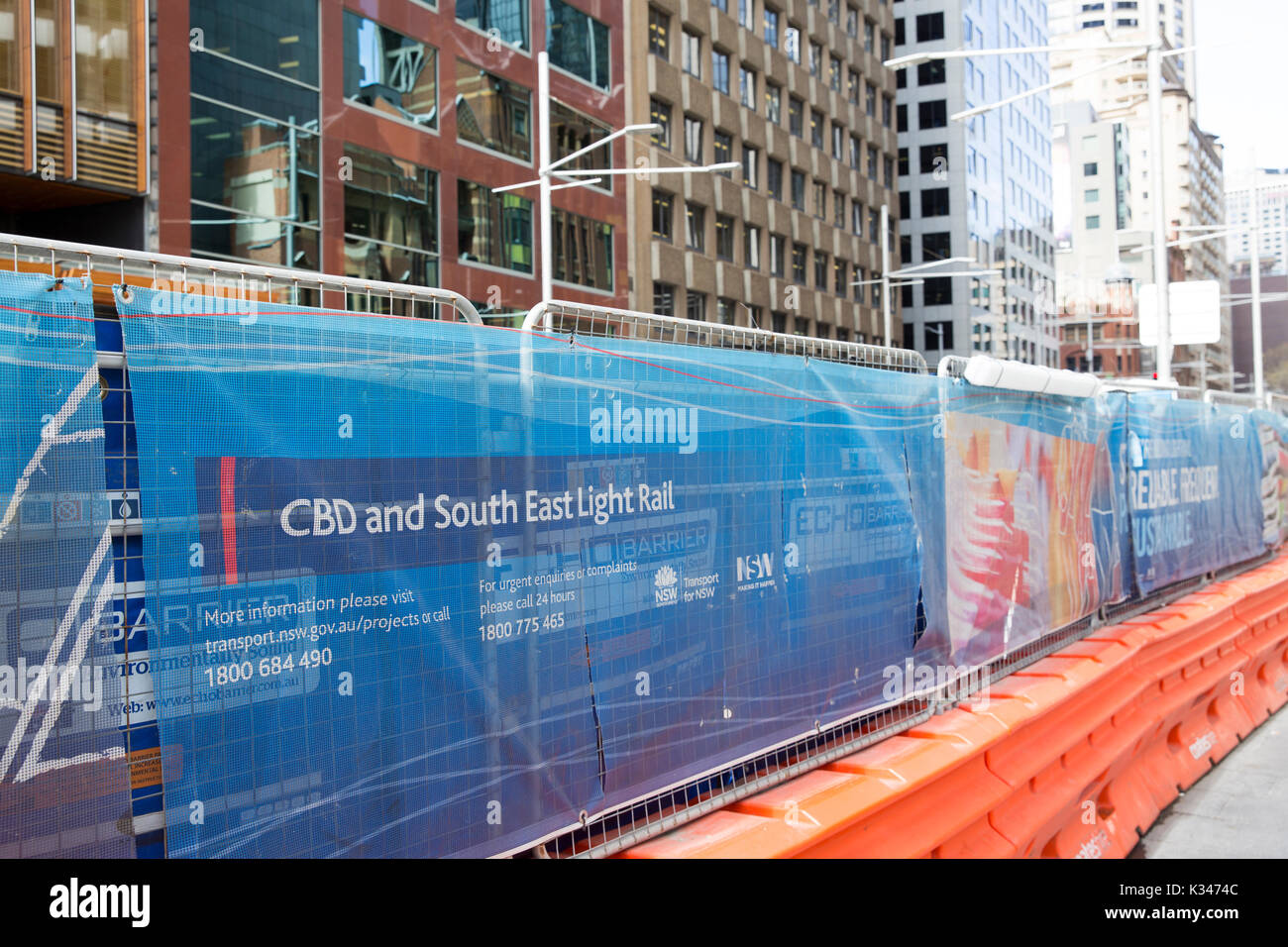Construction of the Sydney CBD and south east light rail project ...