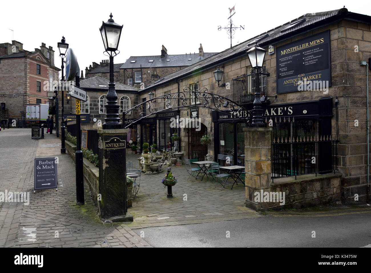 LANDSCAPE Harrogate is a spa town in North Yorkshire, England ...