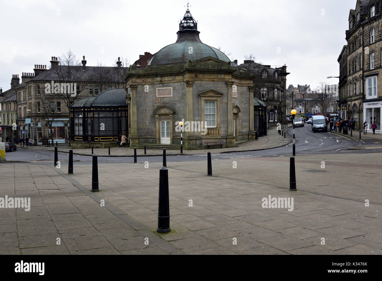 LANDSCAPE Harrogate is a spa town in North Yorkshire, England ...