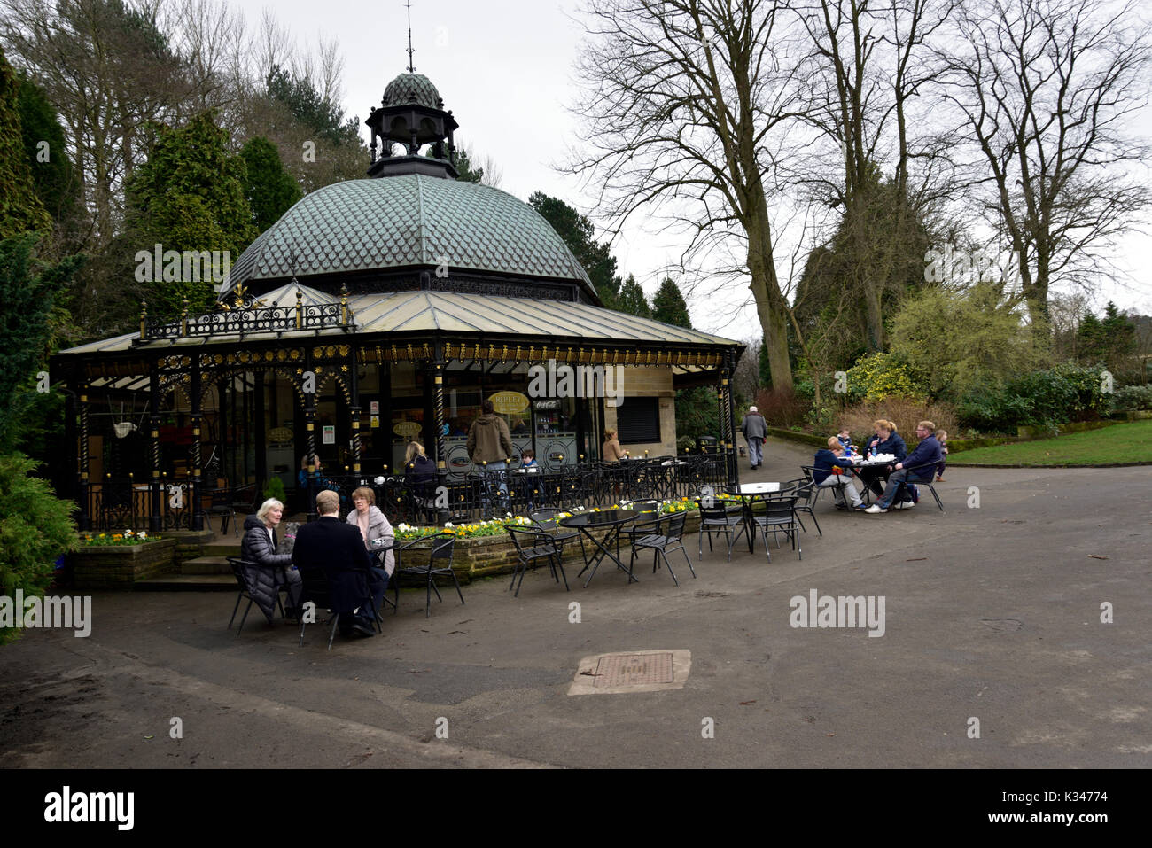 LANDSCAPE Harrogate is a spa town in North Yorkshire, England ...