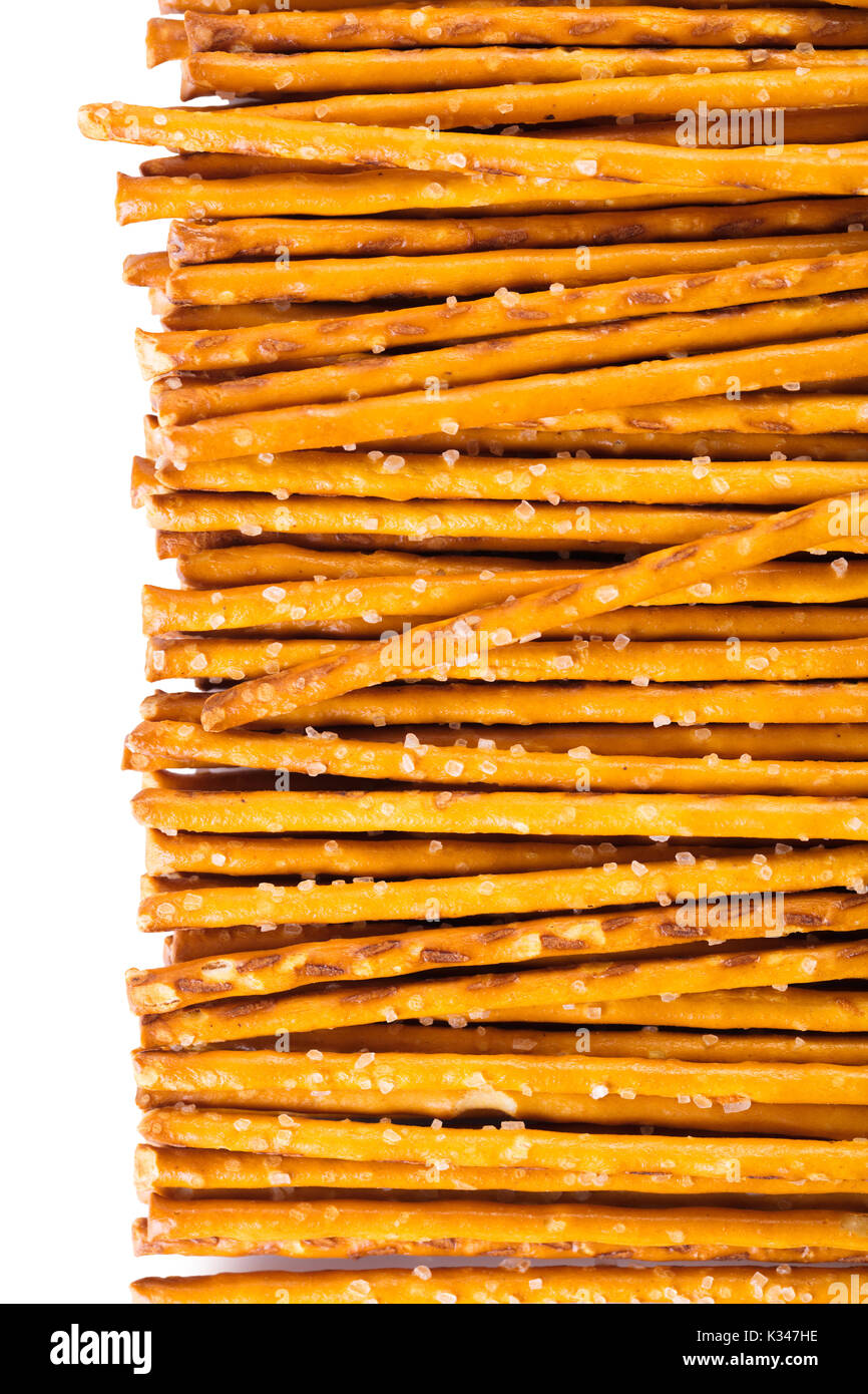 Food background from a texture of salted straws Stock Photo - Alamy