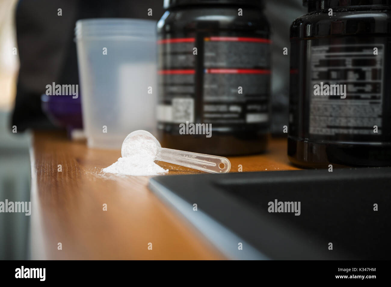 Plastic measuring scoop hi-res stock photography and images - Alamy