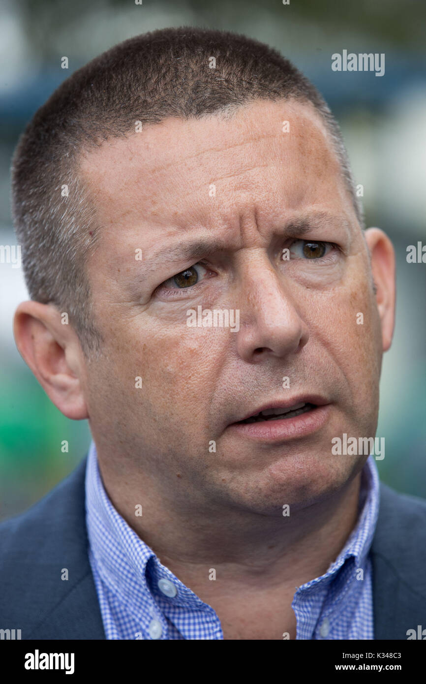 Howard Beckett, Committee Assistant General Secretary of Unite, talks ...