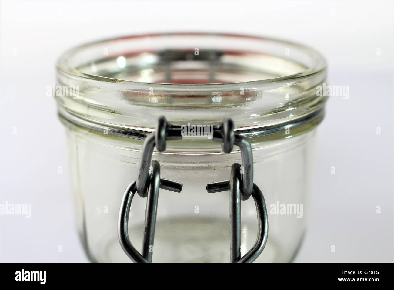 An image of empty jar - glass Stock Photo - Alamy
