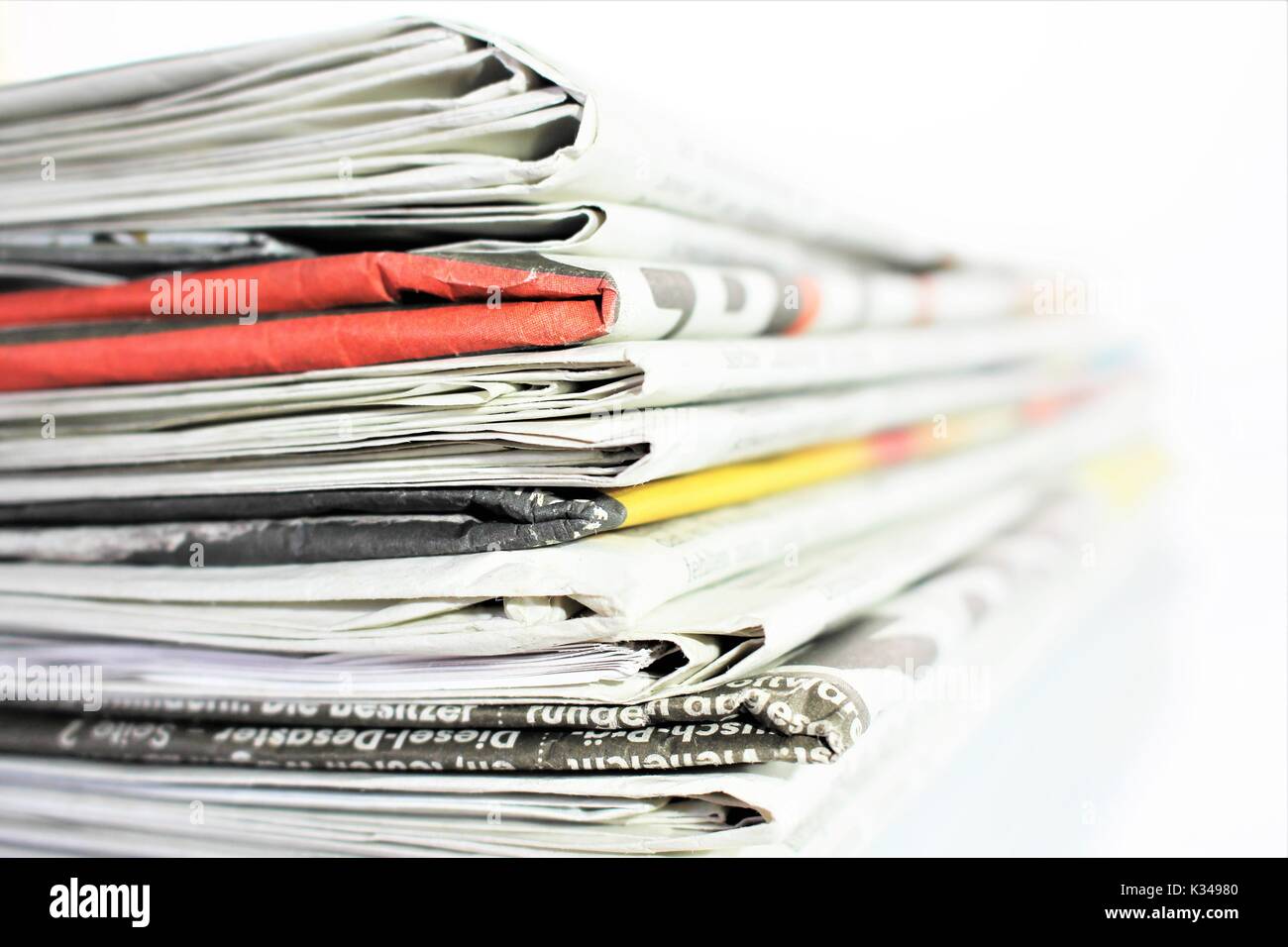 An image of a newspaper Stock Photo - Alamy
