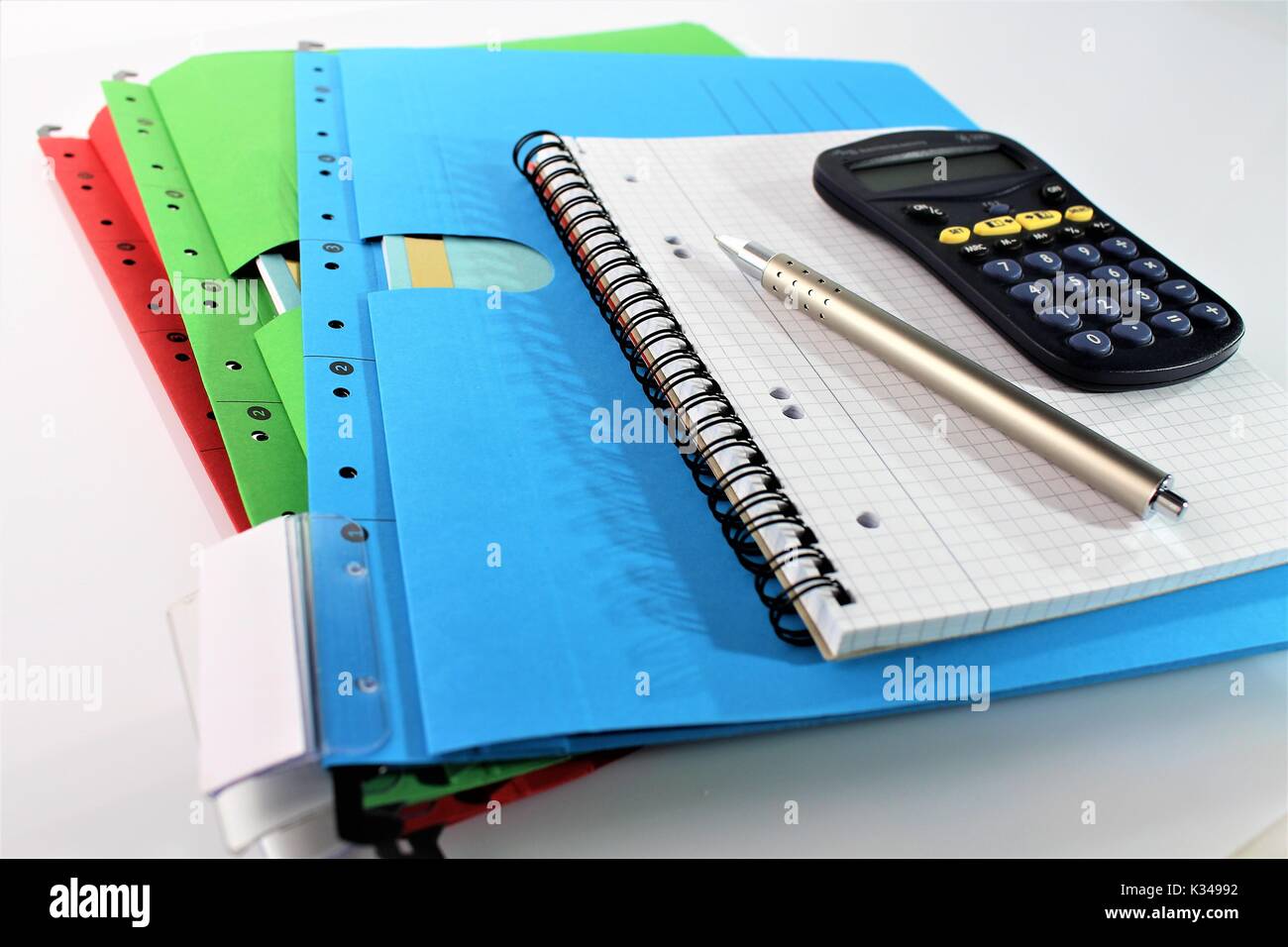 An Image of a binder Stock Photo - Alamy
