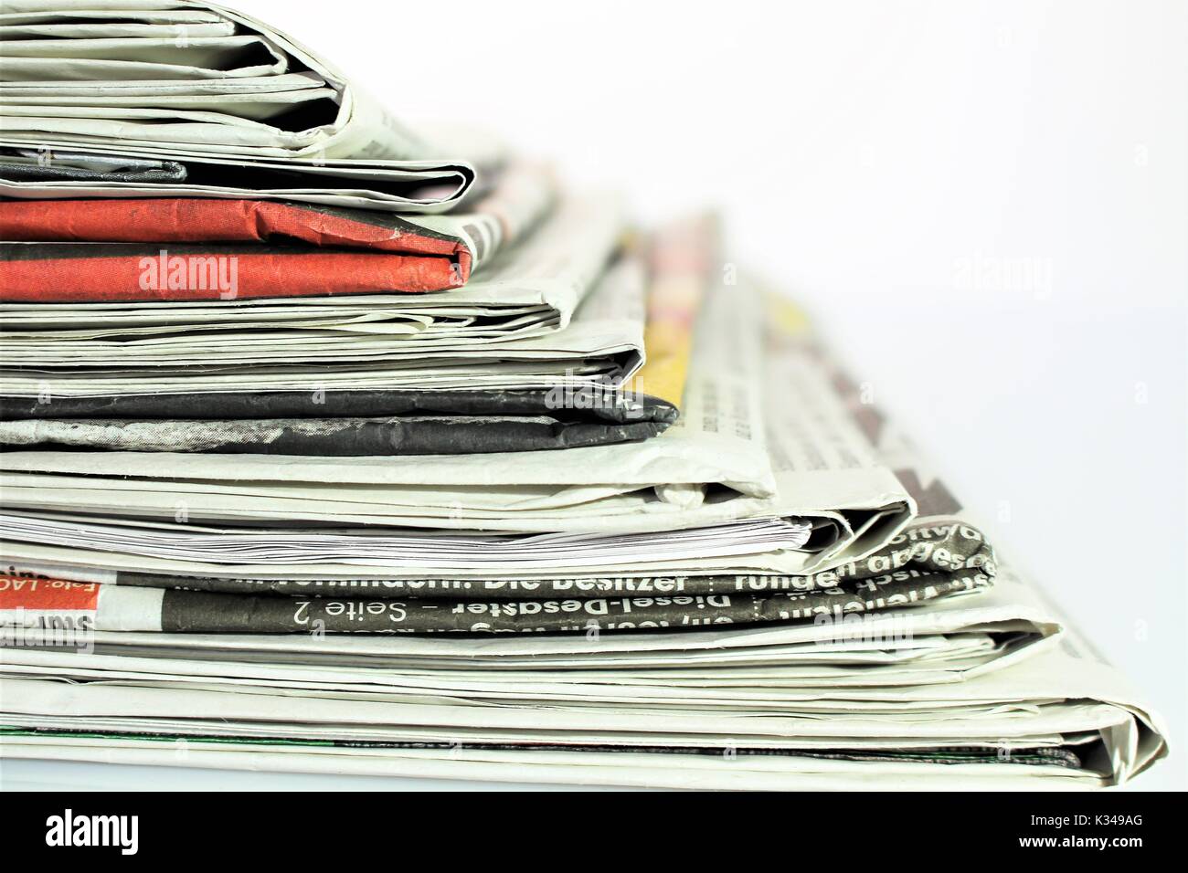 An image of a newspaper Stock Photo - Alamy
