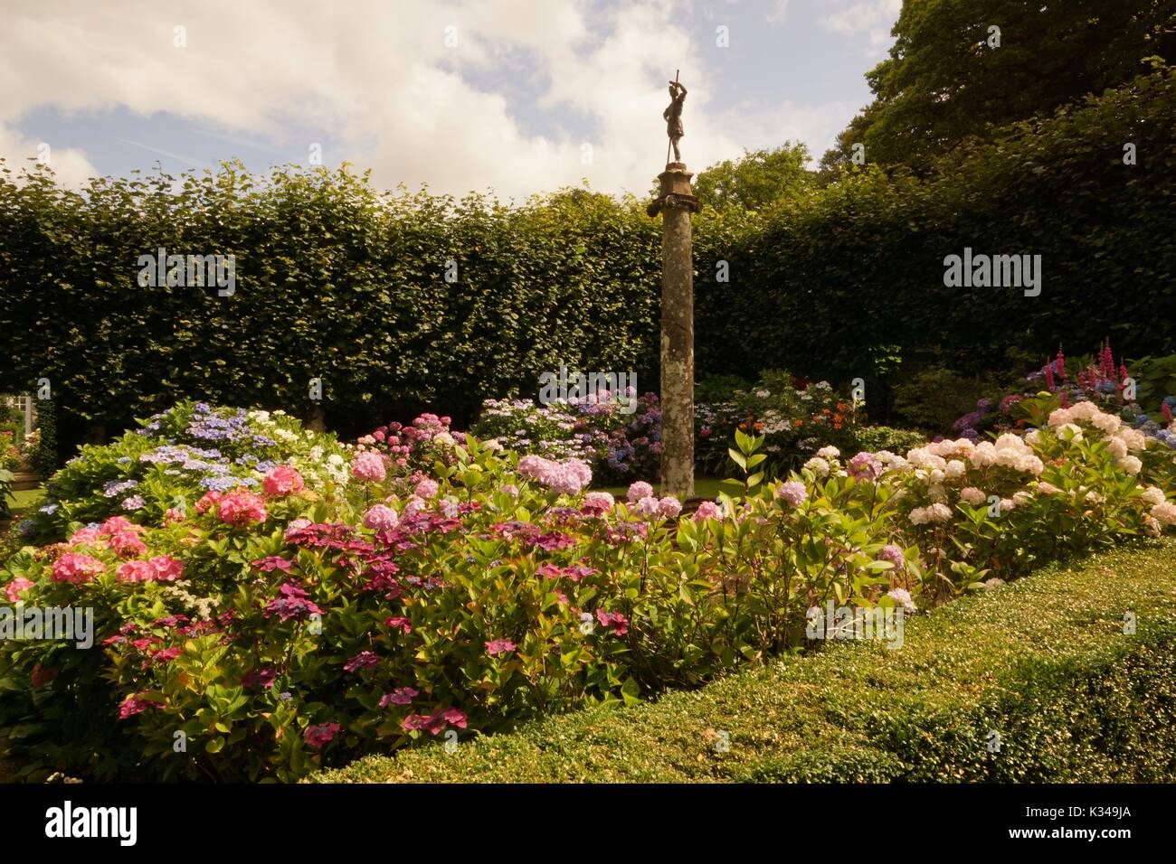 House behind the hedges hi-res stock photography and images - Alamy