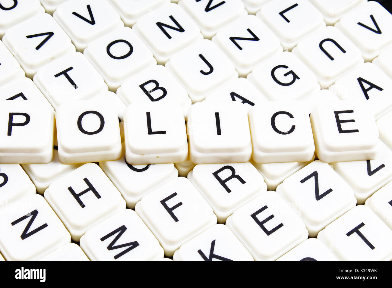 Police text word crossword. Alphabet letter blocks game texture ...