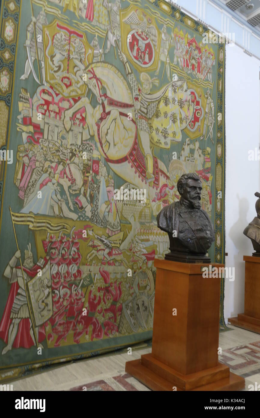 Giant palace of Romanian parliament in Bucharest is the largest ...