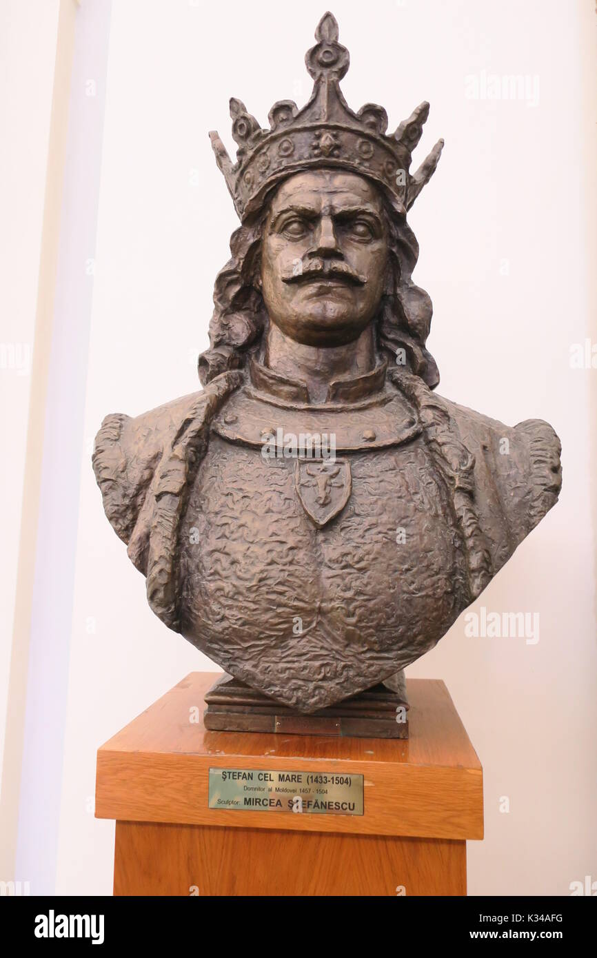 Bust of Stefan cel Mare, Stephen III of Moldavia, Stephen the Great ...