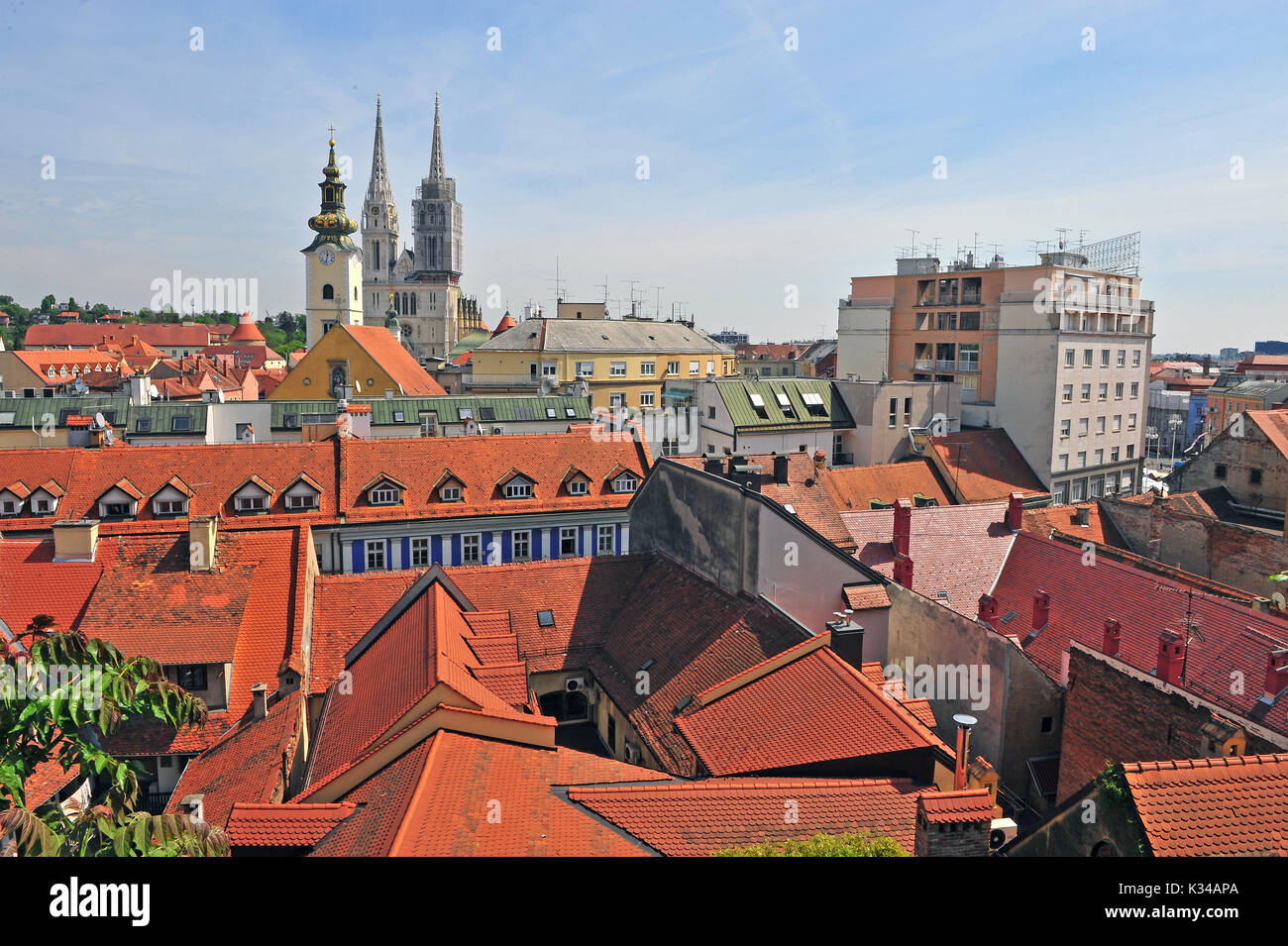 Zagreb city centre hi-res stock photography and images - Alamy