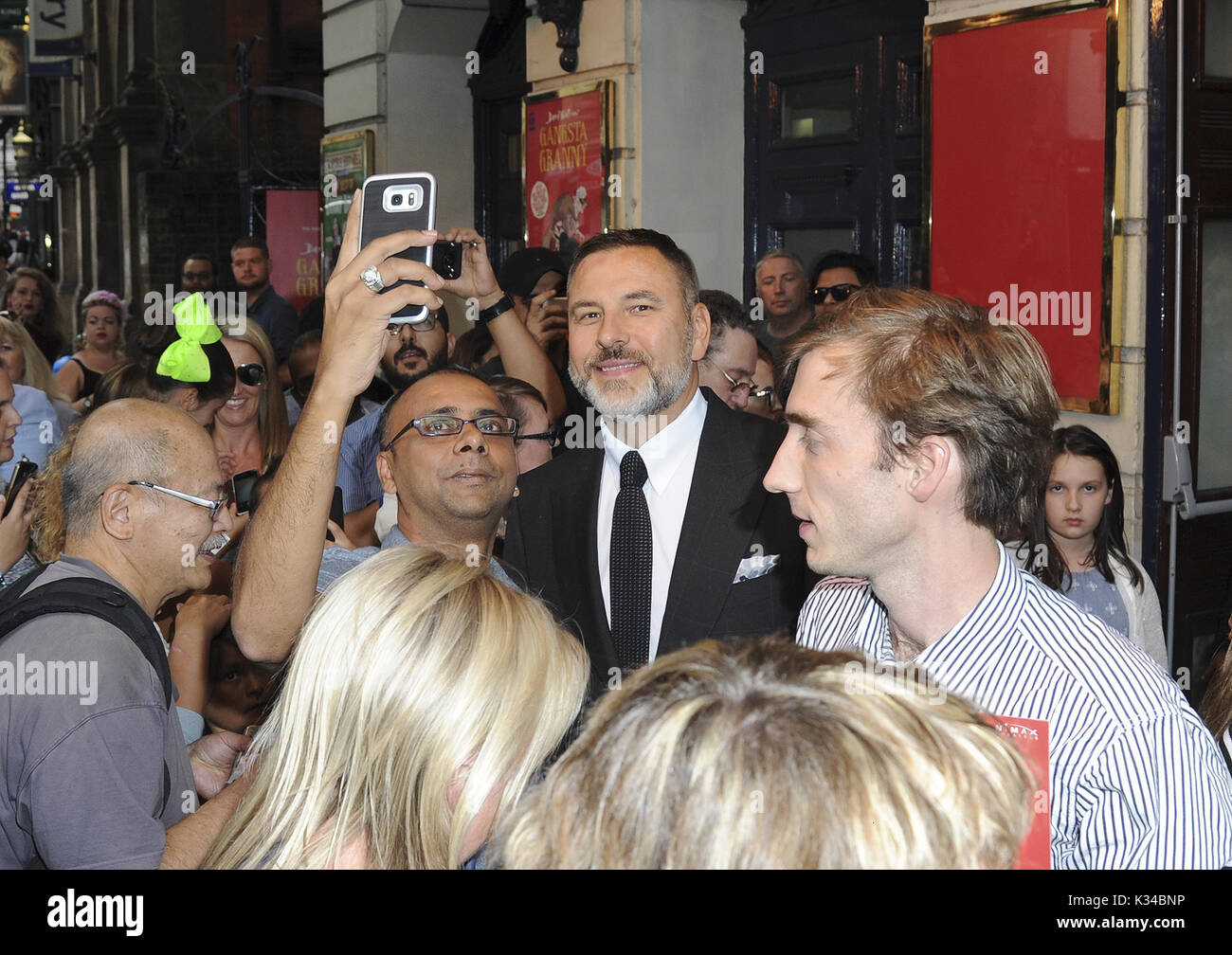 Various celebrities arrive at the 'Gangsta Granny' Press Night ...