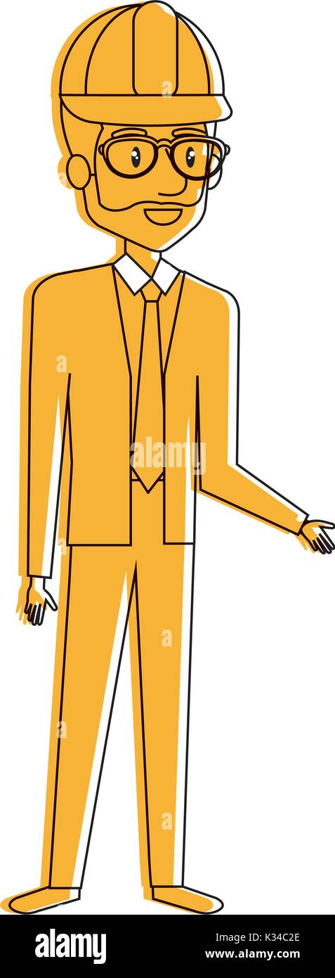 elegant engineer avatar character Stock Vector Image & Art - Alamy